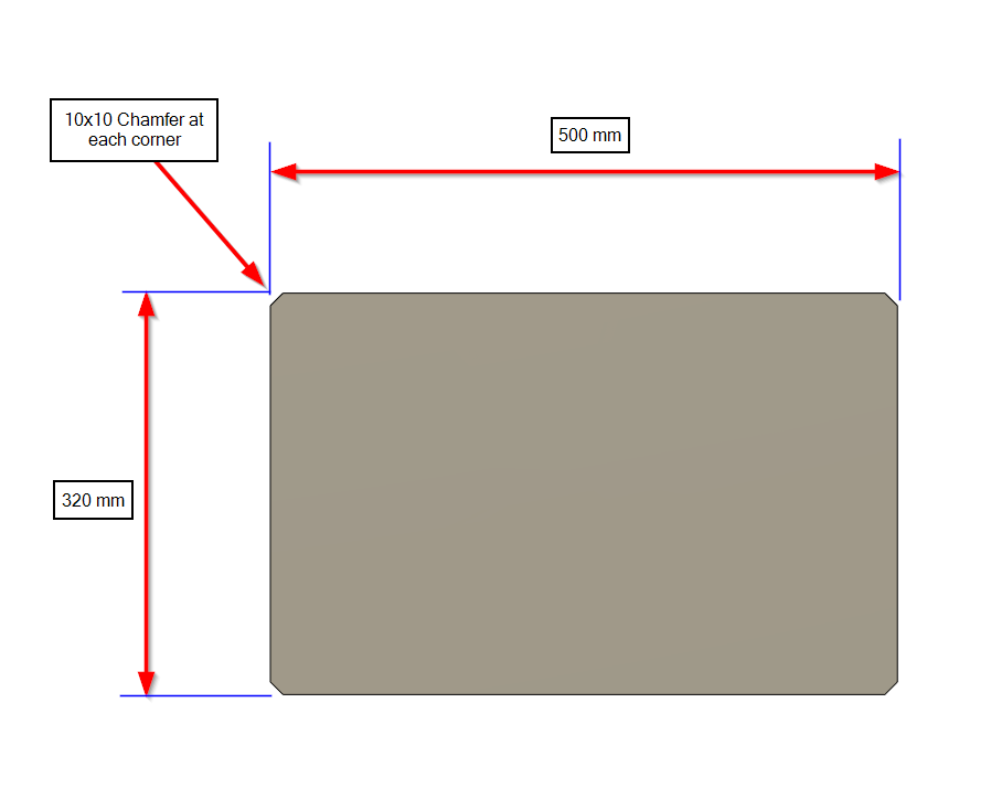 Garolite 11 flex build plate — FormTech